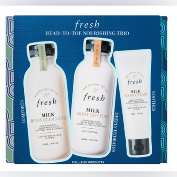 fresh | Bath & Body | Fresh Head To Toe Nourishing Trio New | Poshmark